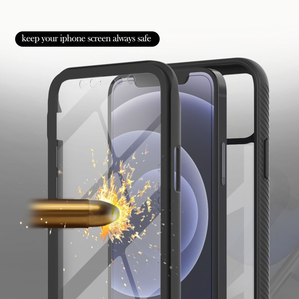 iPhone 12 Mini Full Protection Case Black