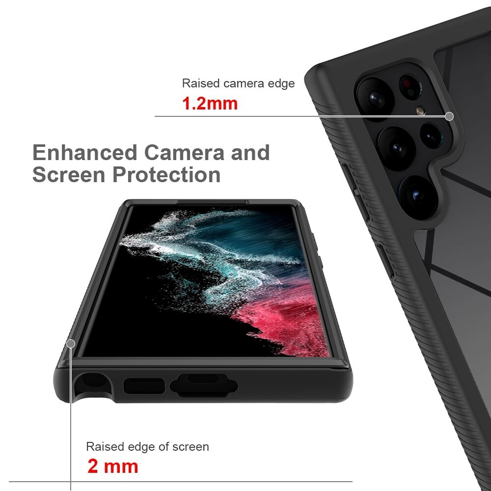Samsung Galaxy S23 Ultra Full Protection Case schwarz